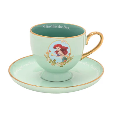 Disney Princess Ariel Cup & Saucer Set - Mad Hatter Tea Shop