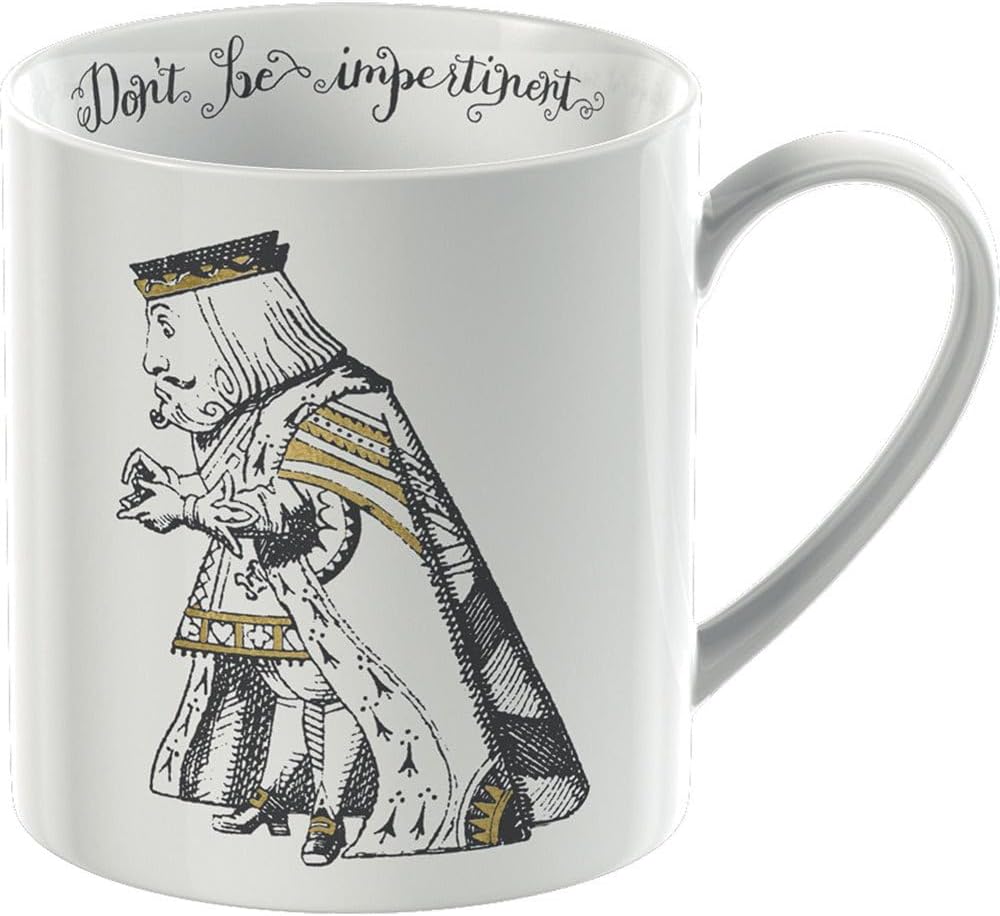 Alice in Wonderland Set of 2 Mugs His & Hers - Mad Hatter Tea Shop