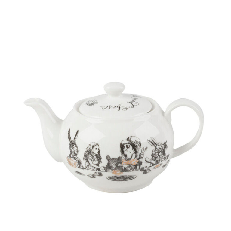 Alice In Wonderland Mini Teapot 450ml - Mad Hatter Tea Shop